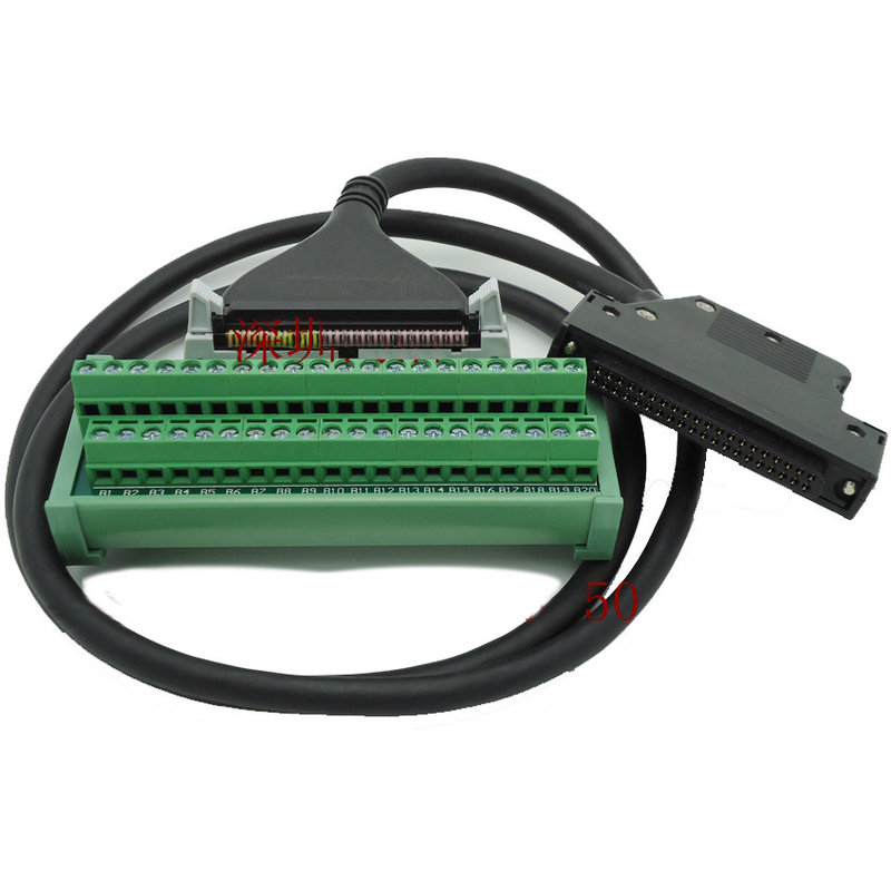IDC40 40 pin Connector Terminal Blocks Breakout Board 1M Cable for ... IDC40 40 pin Connector Terminal Blocks Breakout Board 1M Cable for ...