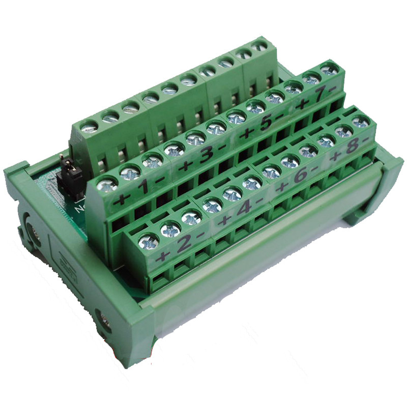 Plc Sensor Signal Input Distribution Terminal Blocks Breakout Board 8 Arrays 7269