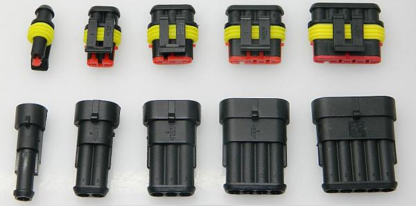 Automotive Lamp Device Connector Waterproof Housing Terminals ...