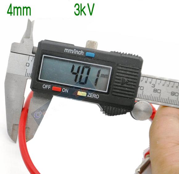 Electronic Multimeter Probe Test Lead Kit Spade Lugs Alligator Clips ...