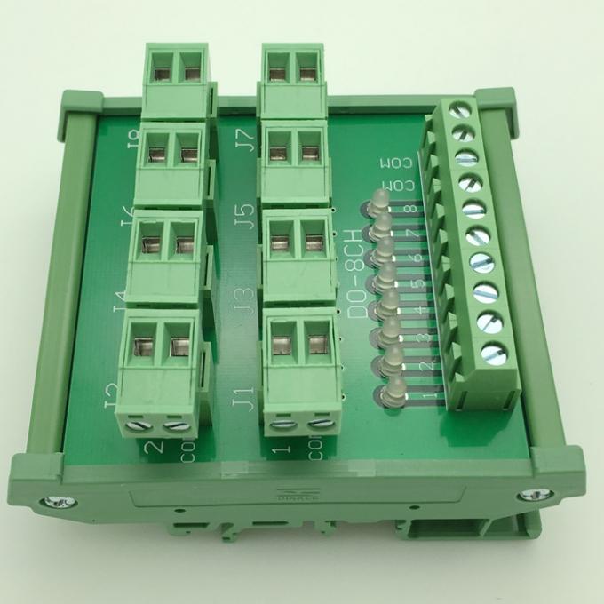 8 Ways PLC I/O Module Wiring Distribution Splitter Terminal Blocks ...
