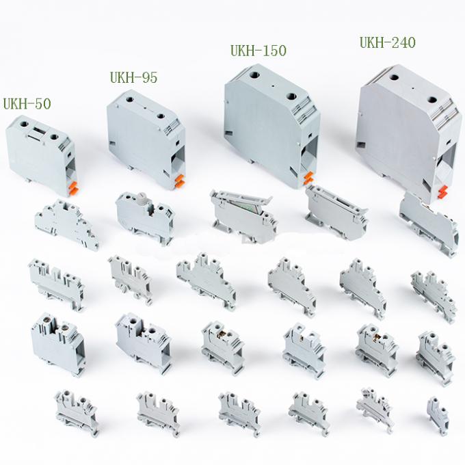 UKH-150 UK Series DIN Rail Screw Clamp Terminal Blocks