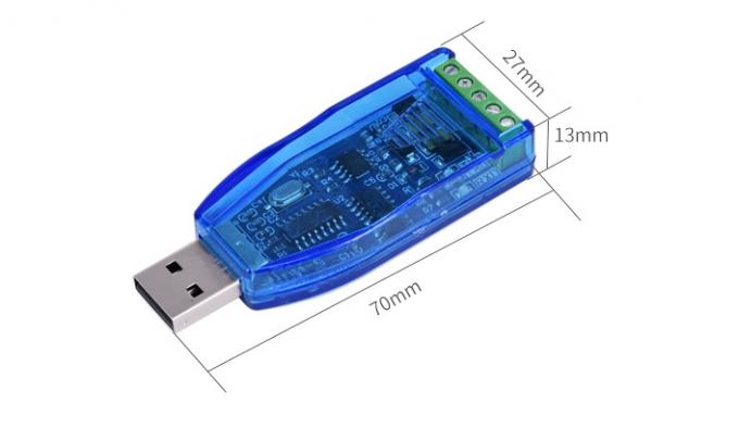 Converter USB to RS485 Signal Adapter CH340 Chip Driver With LED Indicator