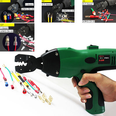 Electric Battery Powered Handheld Cable Wire Crimper Automatic Crimping ...