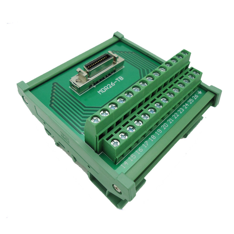 SCSI 26 Pin Servo Connectors Terminal Blocks Breakout Board Adapter