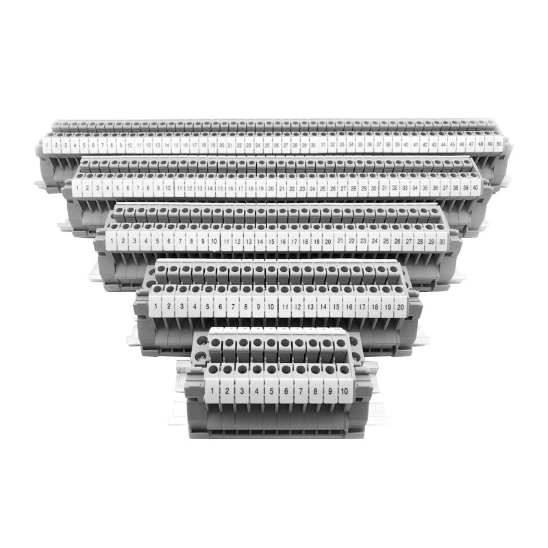 UK10N UK Series DIN Rail Screw Clamp Terminal Blocks Kit
