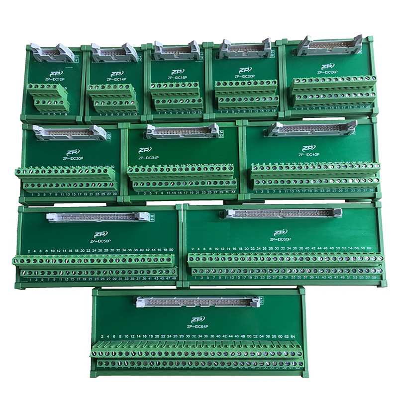 Idc 10p 40p 64pin Connectors To Screw Terminal Block Wiring Breakout