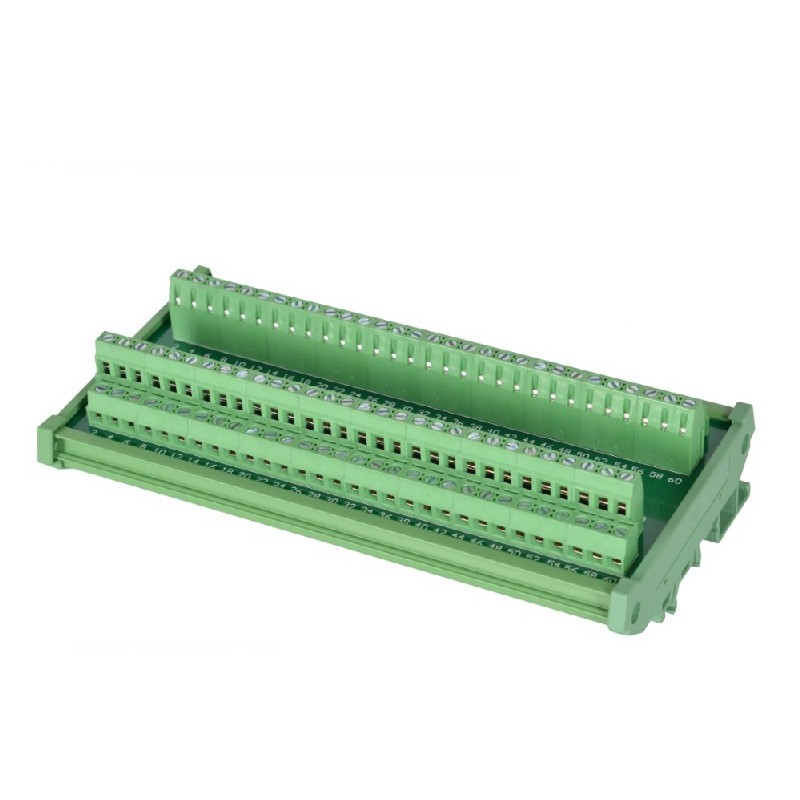 64 ways Wiring Connection Plate Terminal Blocks Distribution Board Din ...