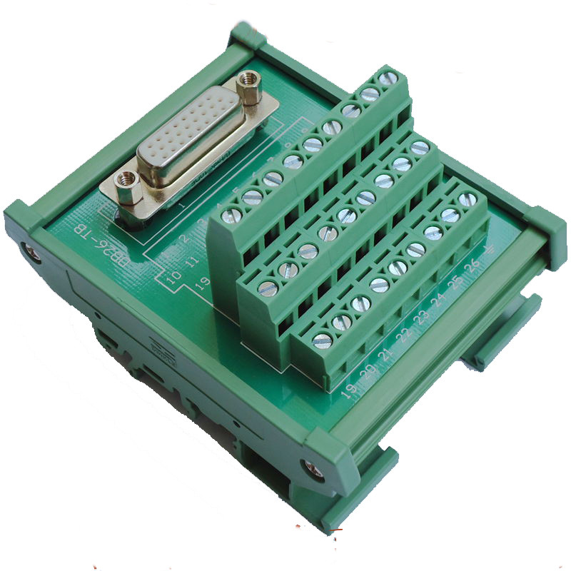 HDP26 DB26 D Sub 26 Pin Female Socket Connector Terminal Block Breakout ...