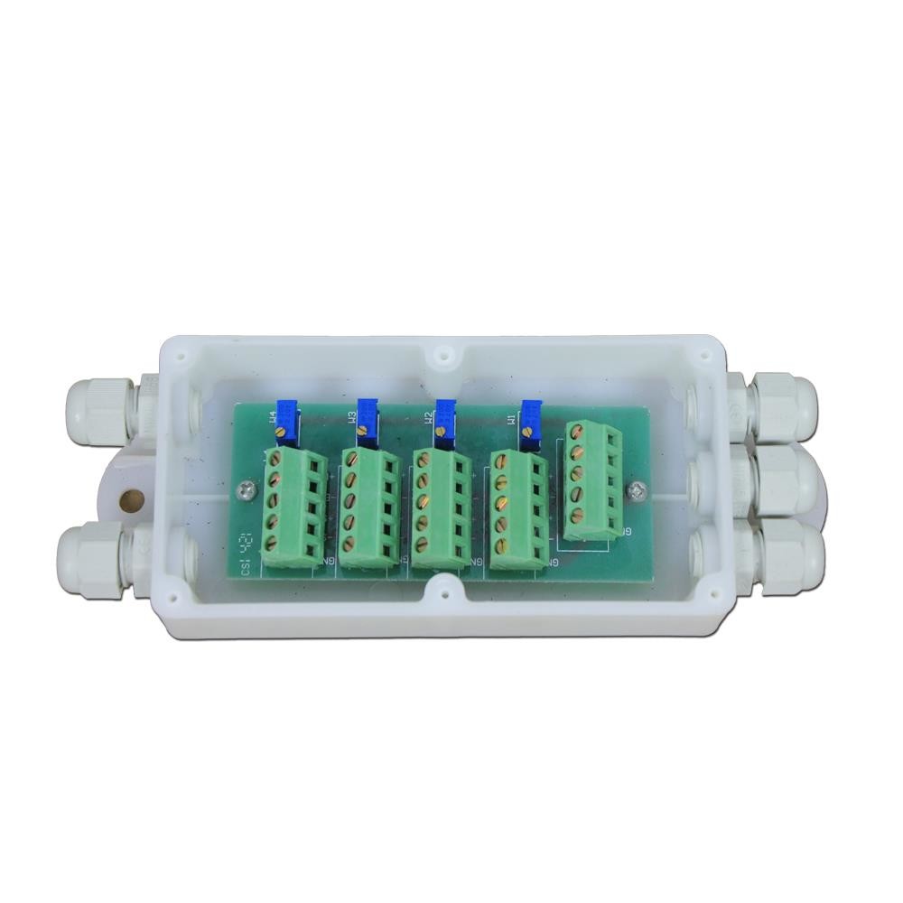 4 Way weighing sensor Load Cell Summing Junction Box Plastic Enclosure for Platform Scale