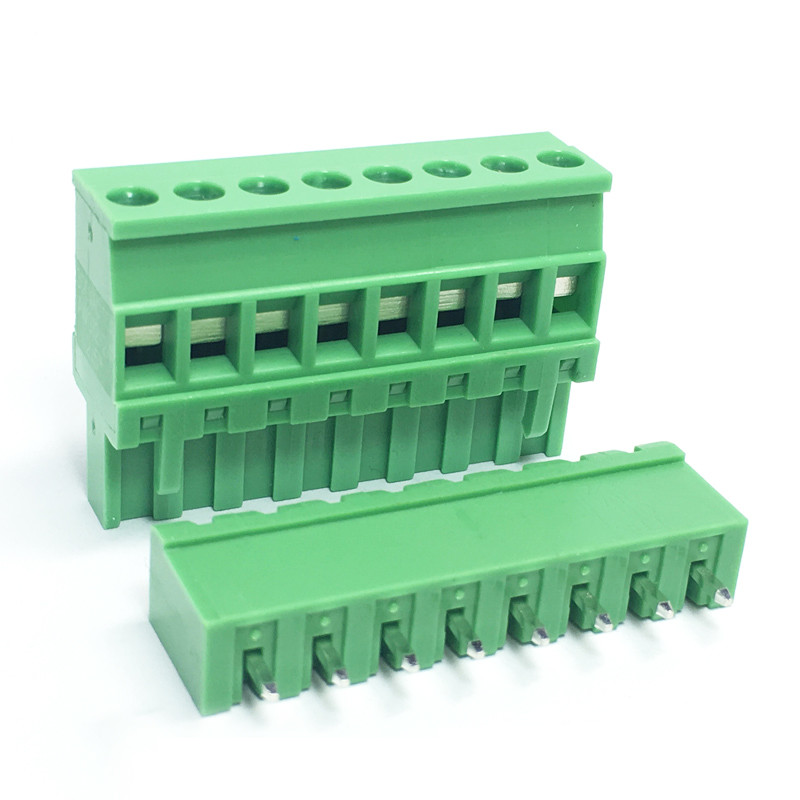 5.08mm Pitch PCB Screw Terminal Blocks Plug Straight Pin Header ...