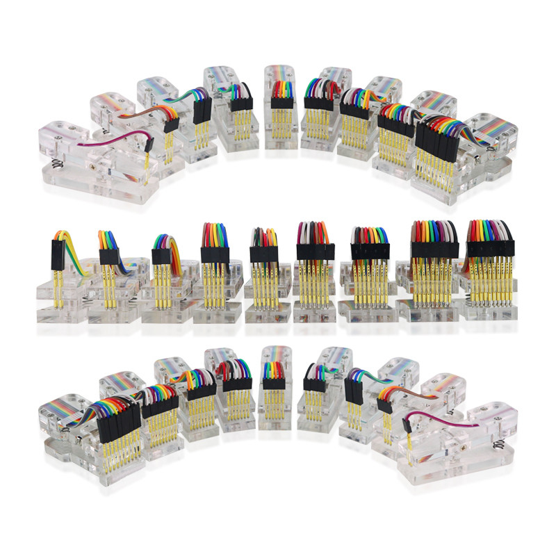 JTAG Test Tool Test Frame PCB Clip Probe Fixture Download Programming ...