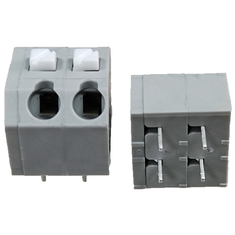 50mm Pitch Screwless Spring Clamp Pcb Connectors Terminal Blocks Quick
