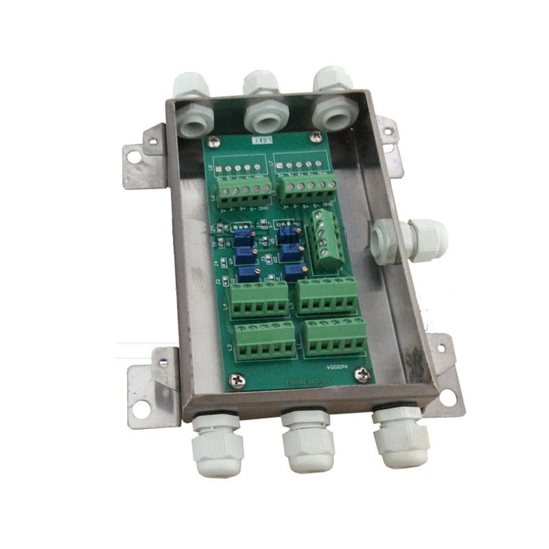 6 Way Stainless Steel Load Cells Summing Junction Box Enclosure ...
