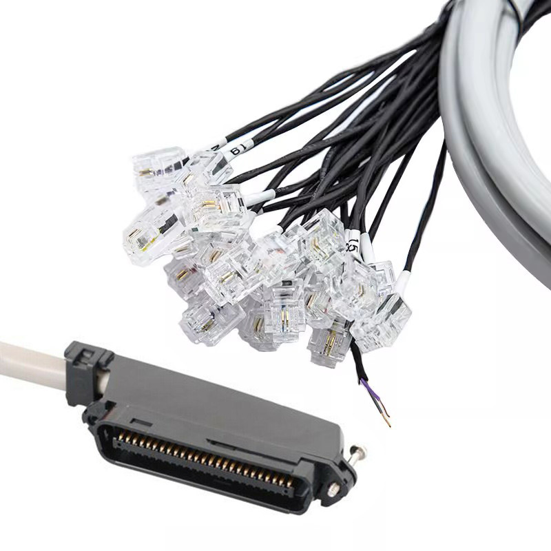 RJ21 to RJ11 Connector Adapter RJ21-RJ11 25-Pair Breakout Trunk Cables ...