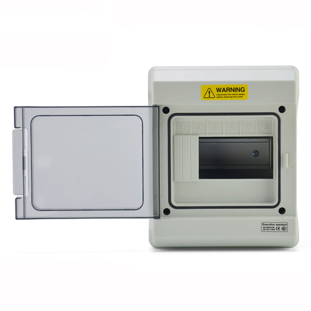 6 Way IP65 Waterproof Outdoor Electrical Circuit Breaker Enclosure ...