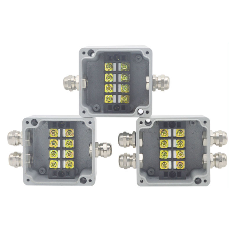 600V 35A Teminal Blocks with Sealed Die-cast Aluminum Enclosure Case ...