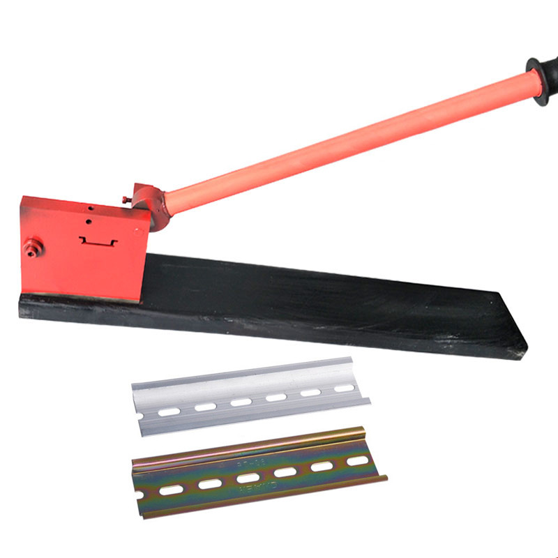 4-in-1 35mm 15mm DIN Mounting Rail Cutter Punch Cutting Tool Manual